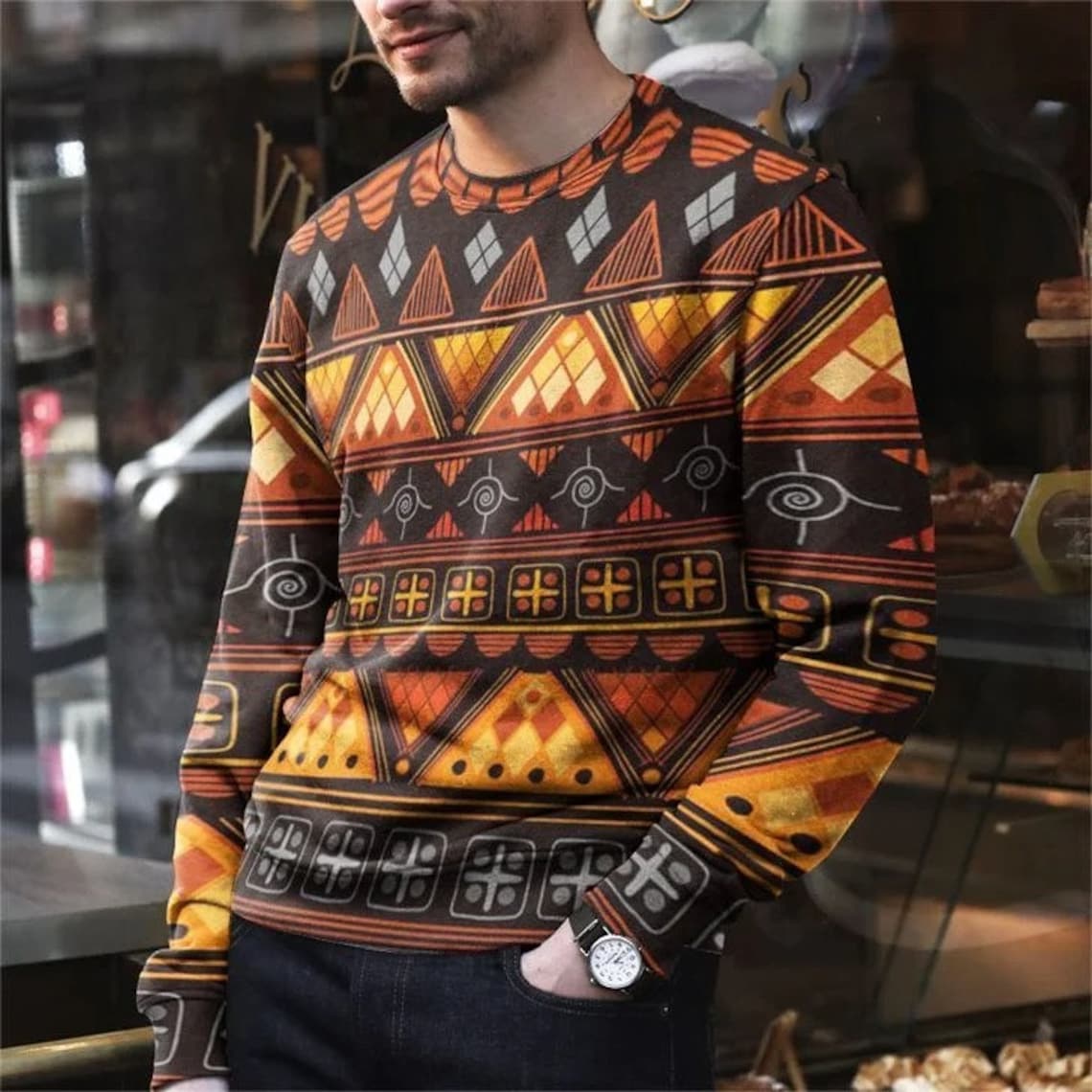 Native American 3D Sweatshirt, Native African Shirt, Native Sweatshirt ...