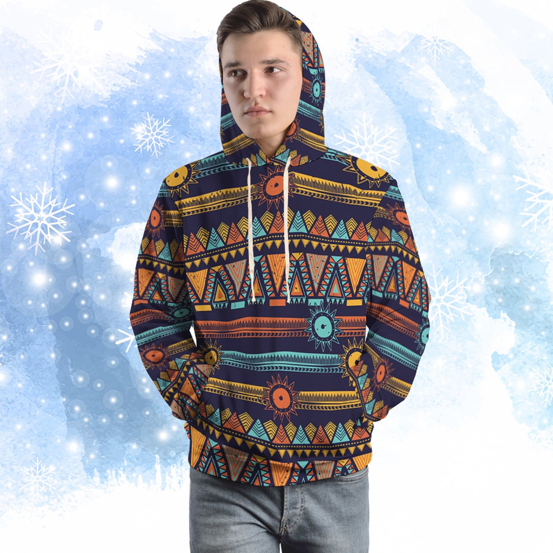 Native Indigenous Hoody Native Indianunisex Long Sleeve Casual Hoodie ...