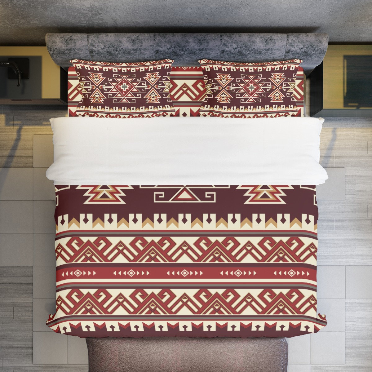 Native American Bedding Set, Native Art 3D Printed Bedding Cover ...