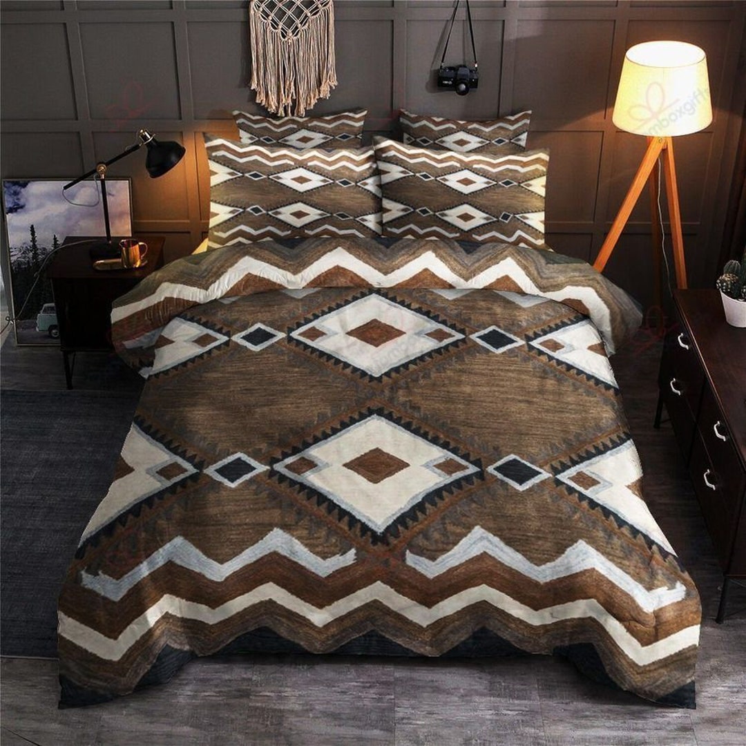Natives Traditional Bedding Set, Indigenous-themed Bedding Set, African ...