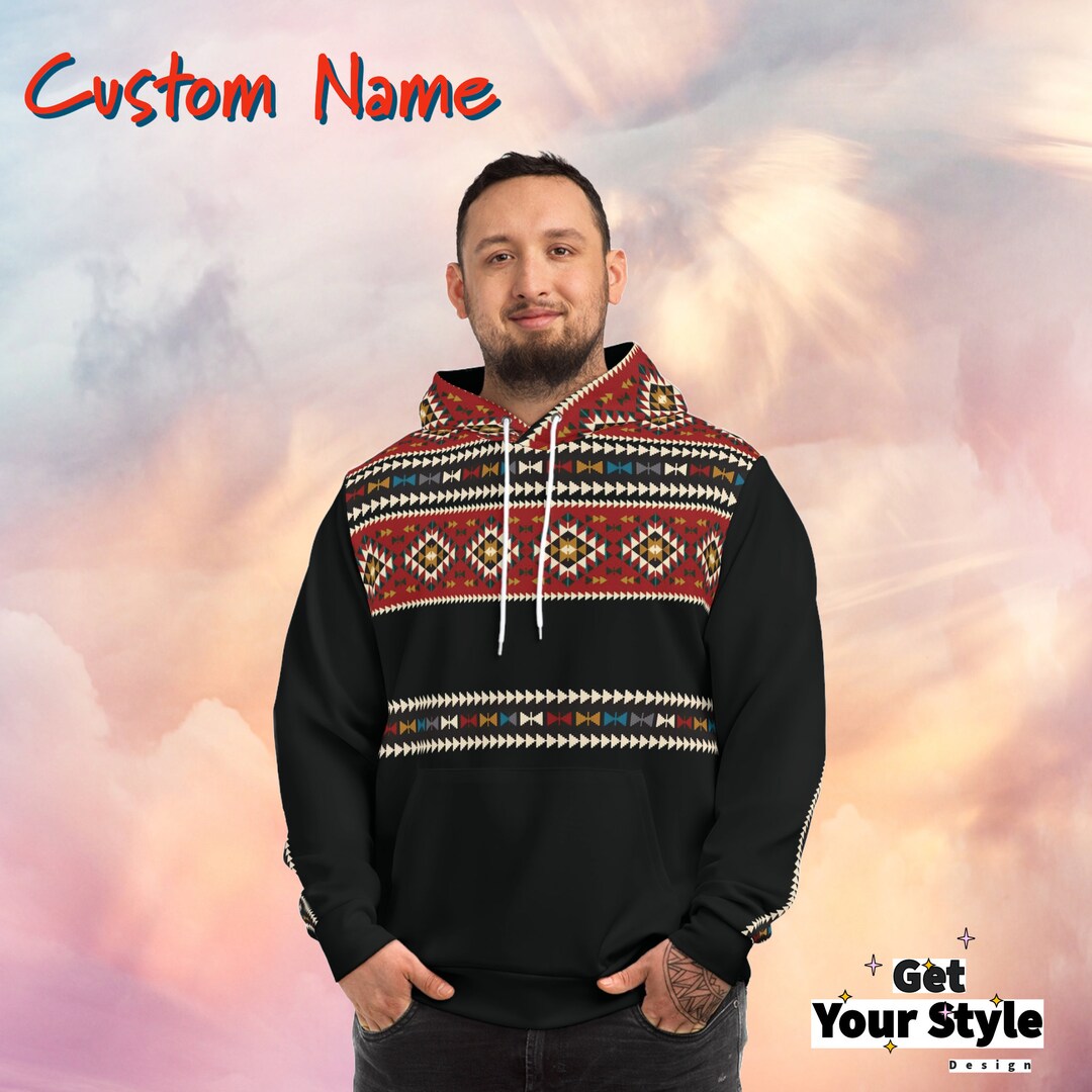 Custom Native Aboriginal Hoodie Native Aztec Hoodie Native - Etsy