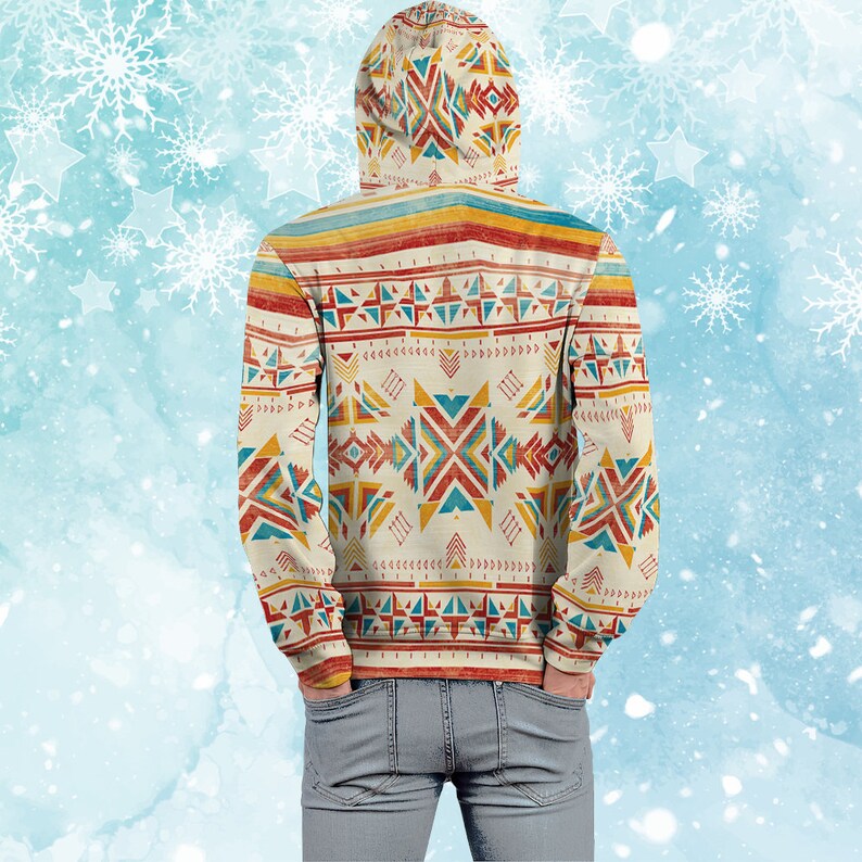 Native American Indian Hoody Native Thicken Long Sleeve Hoodie Native ...