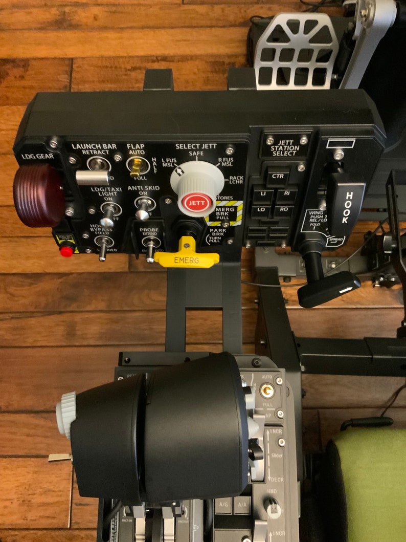 Winwing PTO2 Mount for Next Level Boeing Sim Pit Throttle Plate - Etsy