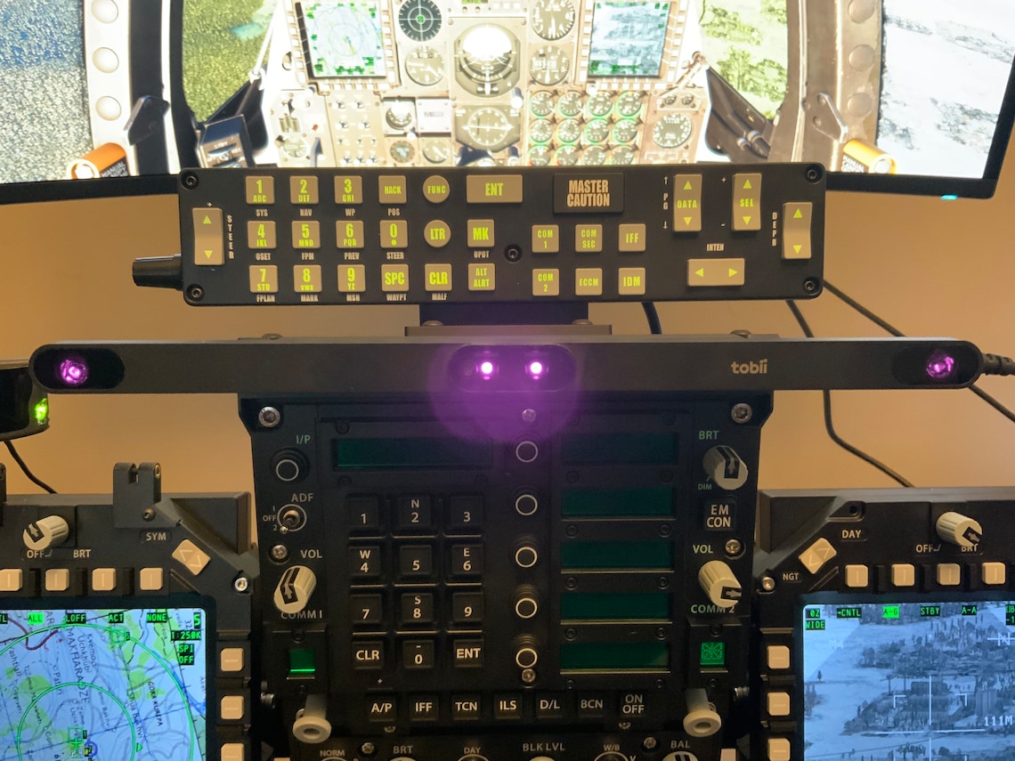 Tobii Eye Tracker 5 Monitor Mount optional Winwing UFC Mount - Etsy