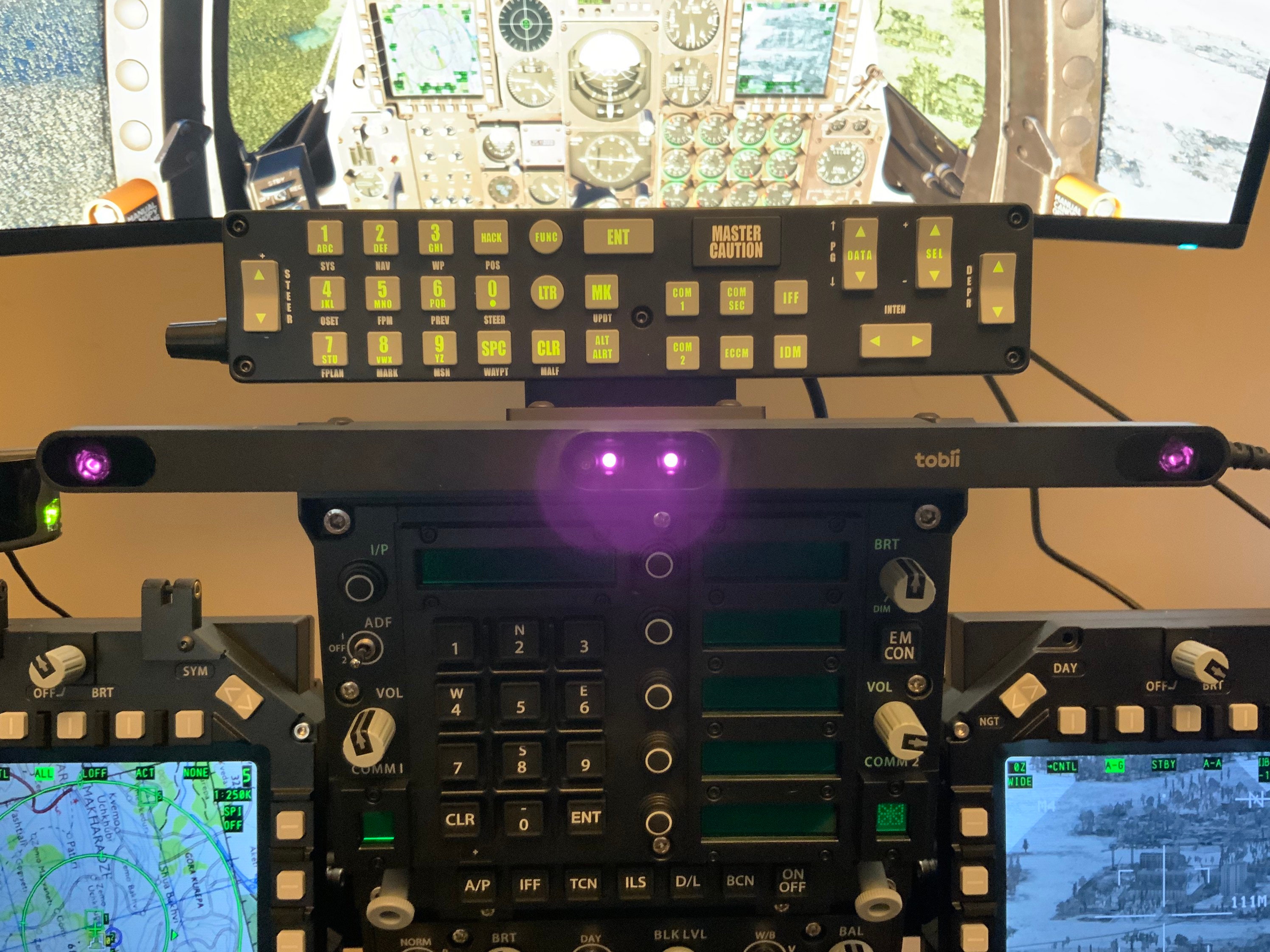 Tobii Eye Tracker 5 Monitor Mount optional Winwing UFC Mount - Etsy