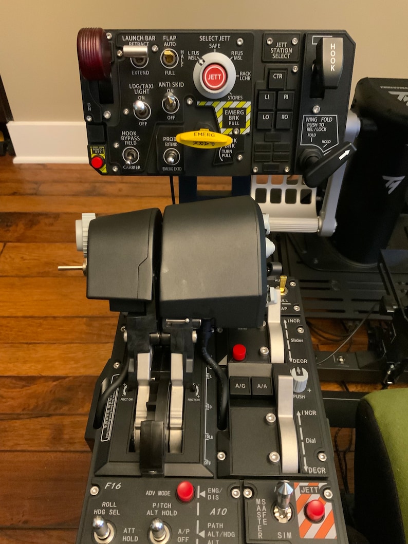 Winwing PTO2 Mount for Next Level Boeing Sim Pit Throttle Plate - Etsy