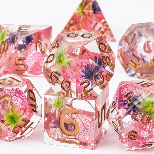 Pink Dice - Etsy
