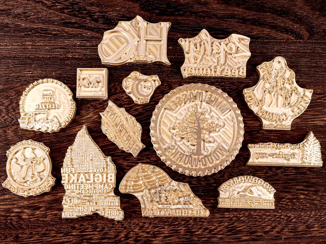 Custom Branding Iron, Wood and Leather Stamp, Electric Heating - Etsy