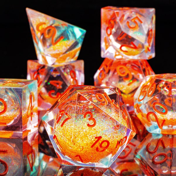 Crystal Rpg Dice - Etsy