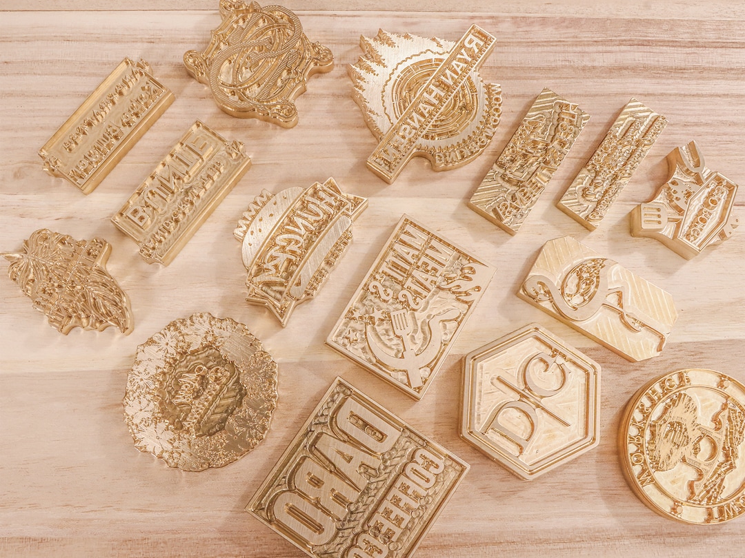 Custom Branding Iron Stamp for Woodworking , Electric Wood Burning ...