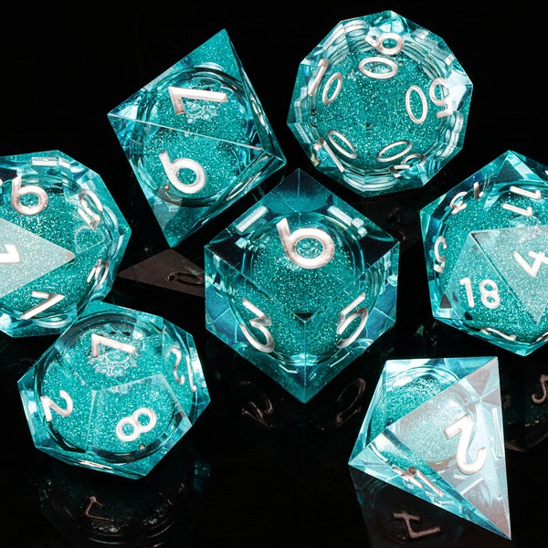 Dnd liquid core dice set - Etsy.de