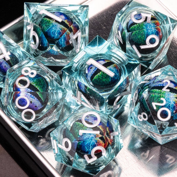 Liquid Core Dice - Etsy