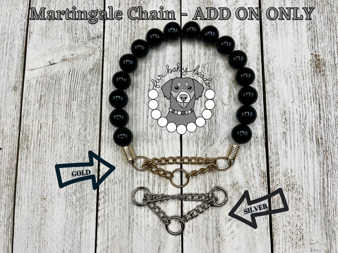 Martingale Chain ADD-ON ONLY (in Place of Standard Clasp) - Etsy