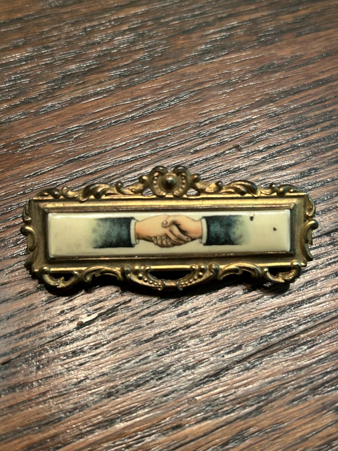 Antique Whitehead & Hoag Handshake Pin - Newark N.J. - Etsy