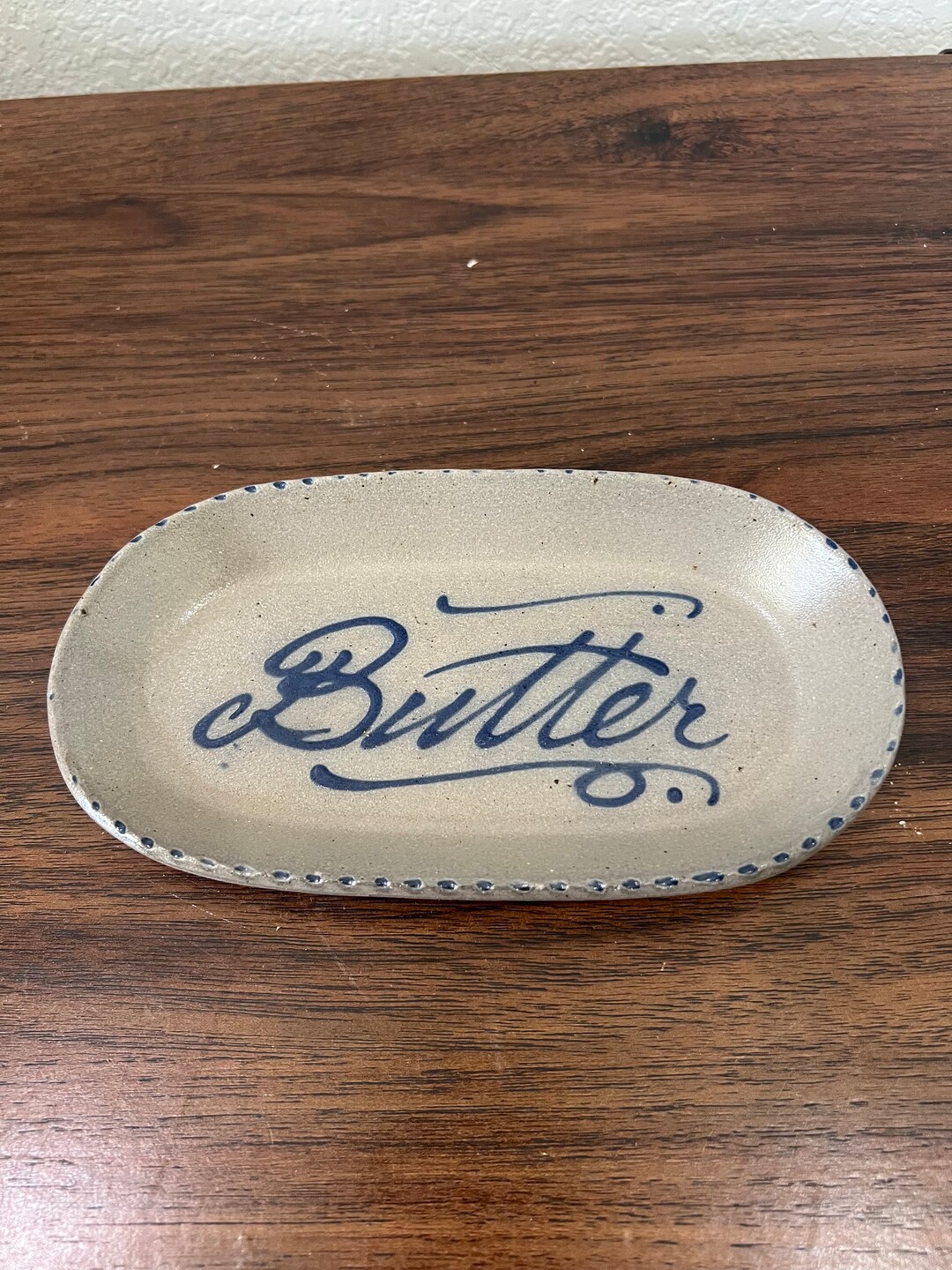 Rowe Pottery Butter Dish - Etsy