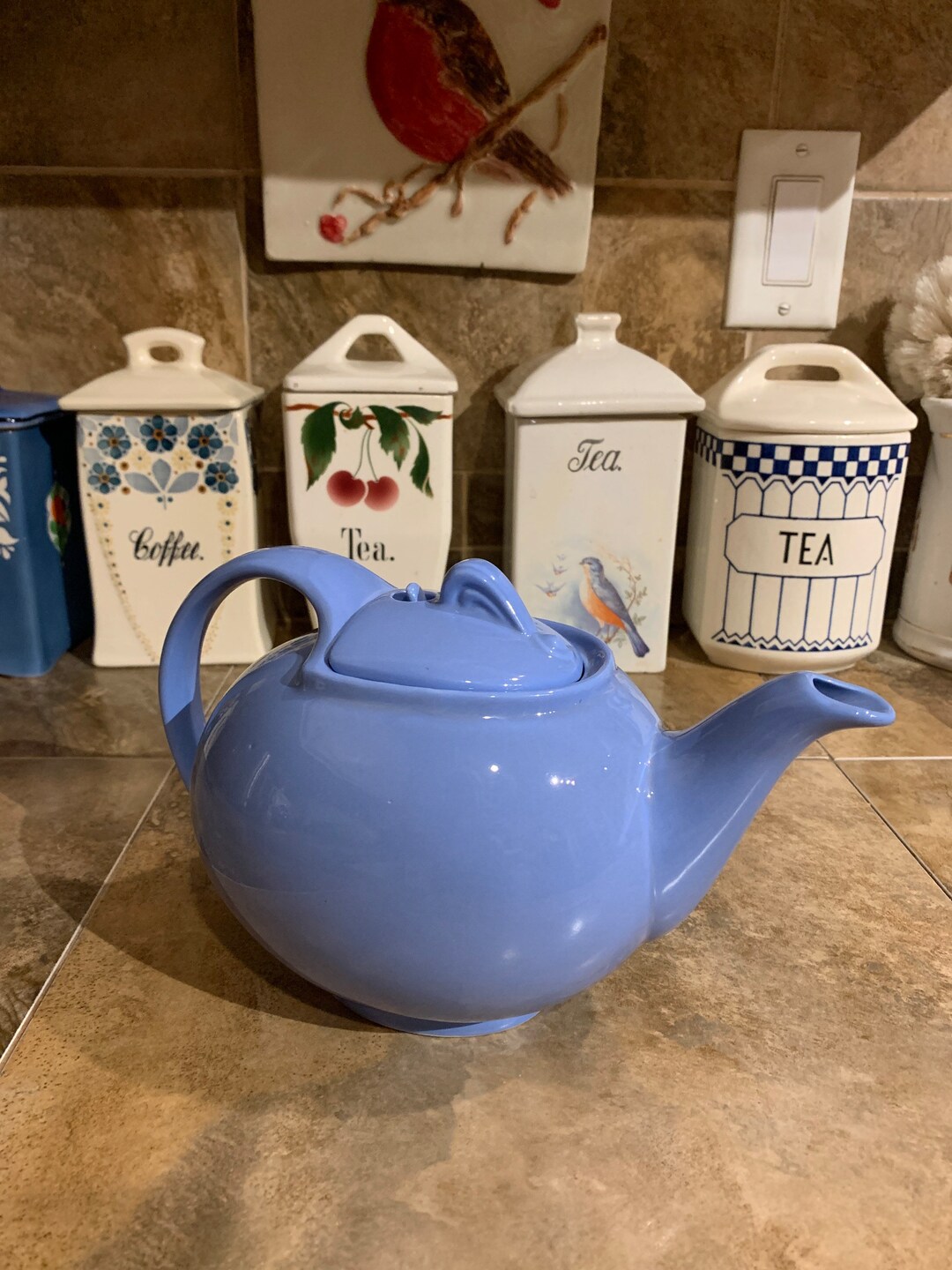 Vintage Hall Teapot - Etsy