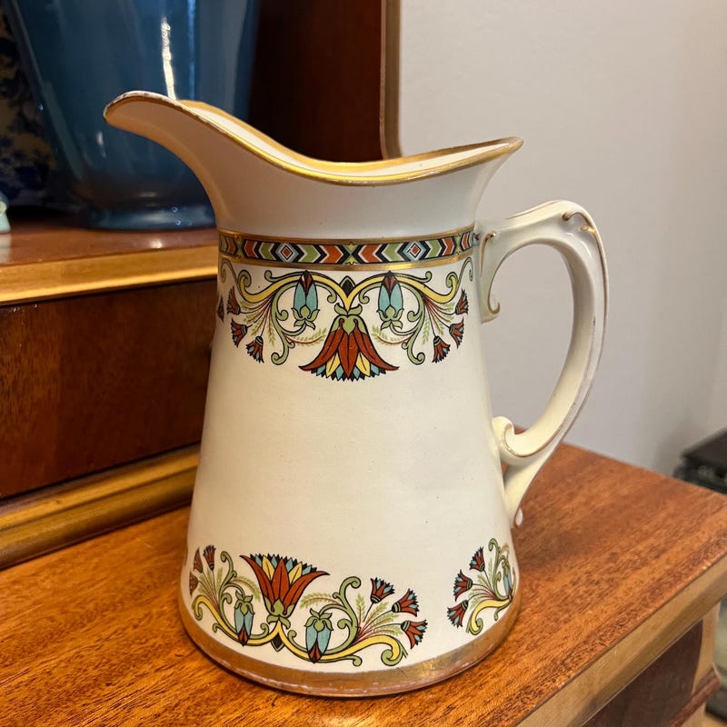 Art Deco Pitcher - Etsy