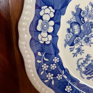 Spode Blue Room Trophies Plate - Etsy