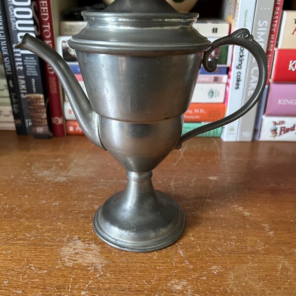 Pewter Teapot - Etsy