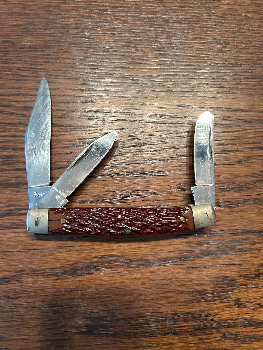 Pocket Knife - 3 Blades - K-405 - Etsy