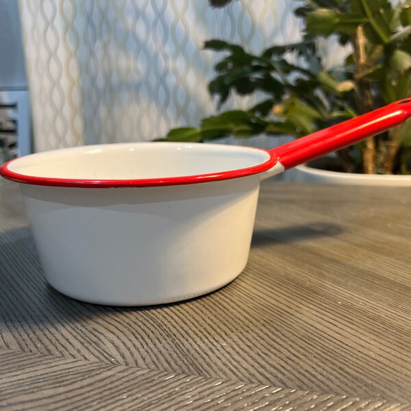 Red Enamelware - Etsy