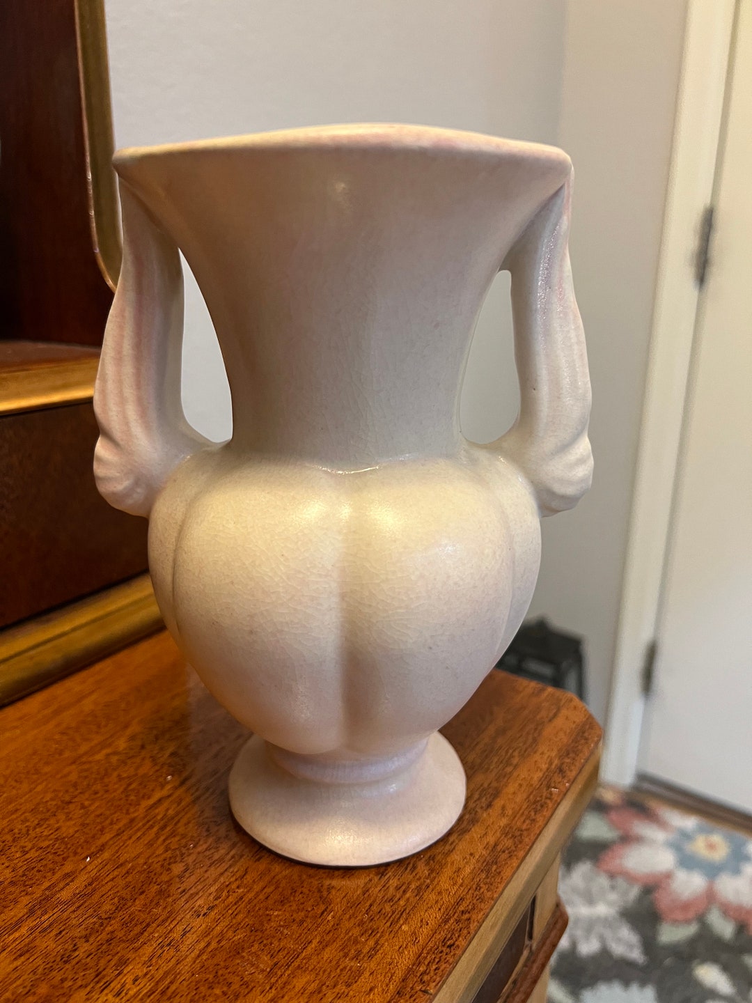 Niloak Pottery Winged Victory Vase - Etsy