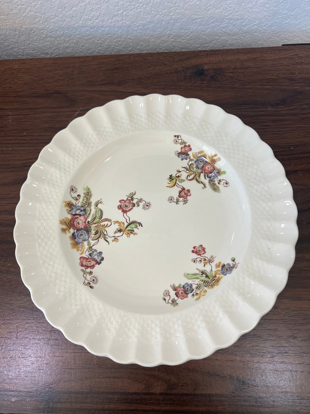 Spode Copeland Wicker Lane Dinner Plate - Etsy