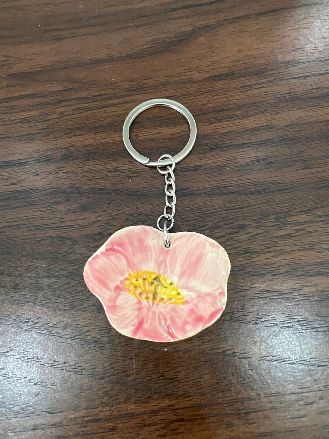 Franciscan Rose Broken China Key Chain / Fob - Etsy
