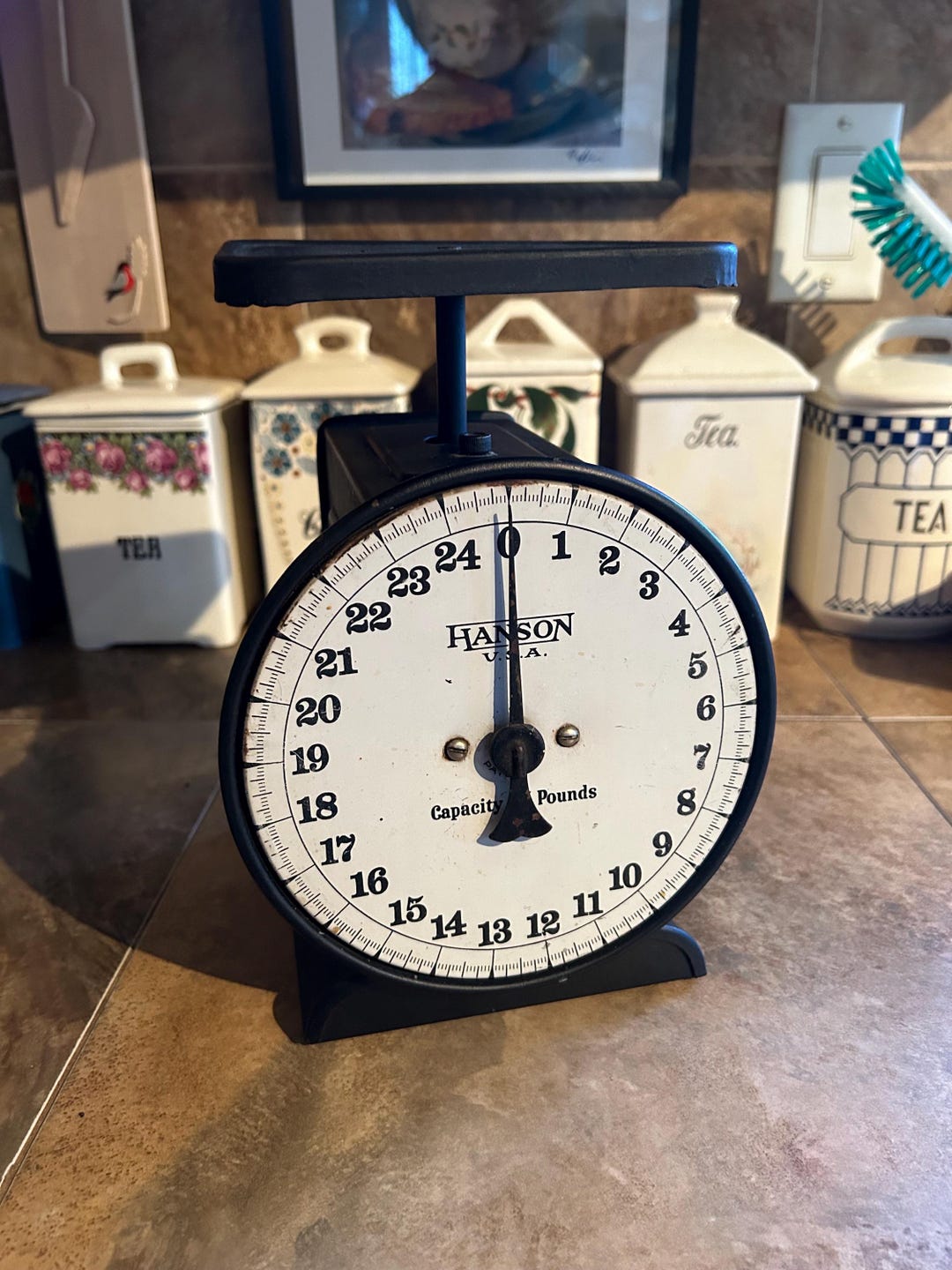 Vintage Hanson Kitchen Scale - Etsy