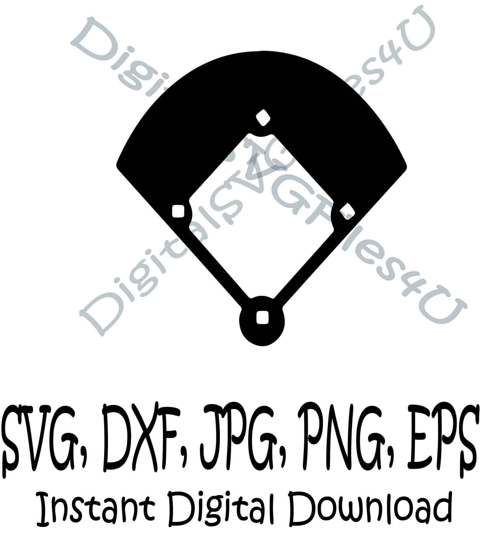 Baseball Field SVG, Baseball Diamond Svg, Baseball Game Svg, Baseball ...