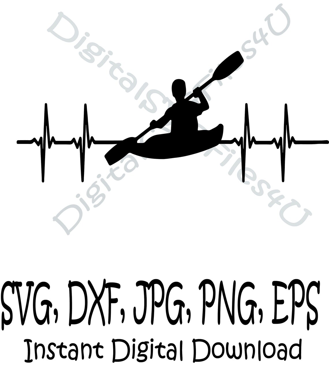 Kayak Love SVG Live for Kayaking Svg Kayaker Svg Love - Etsy