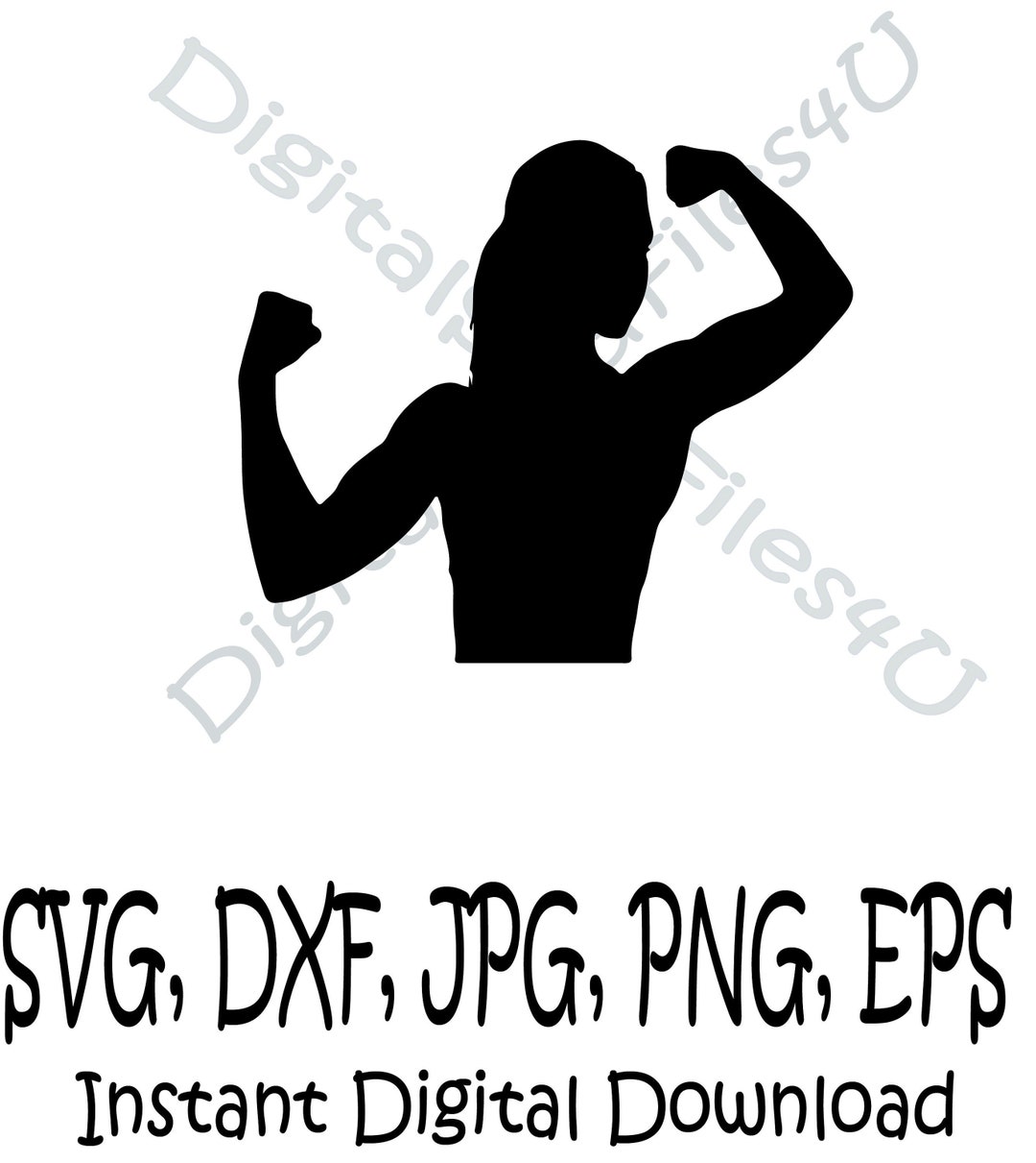 Strong Women SVG, Women Strength Svg, Women Bodybuilding Svg, Women ...