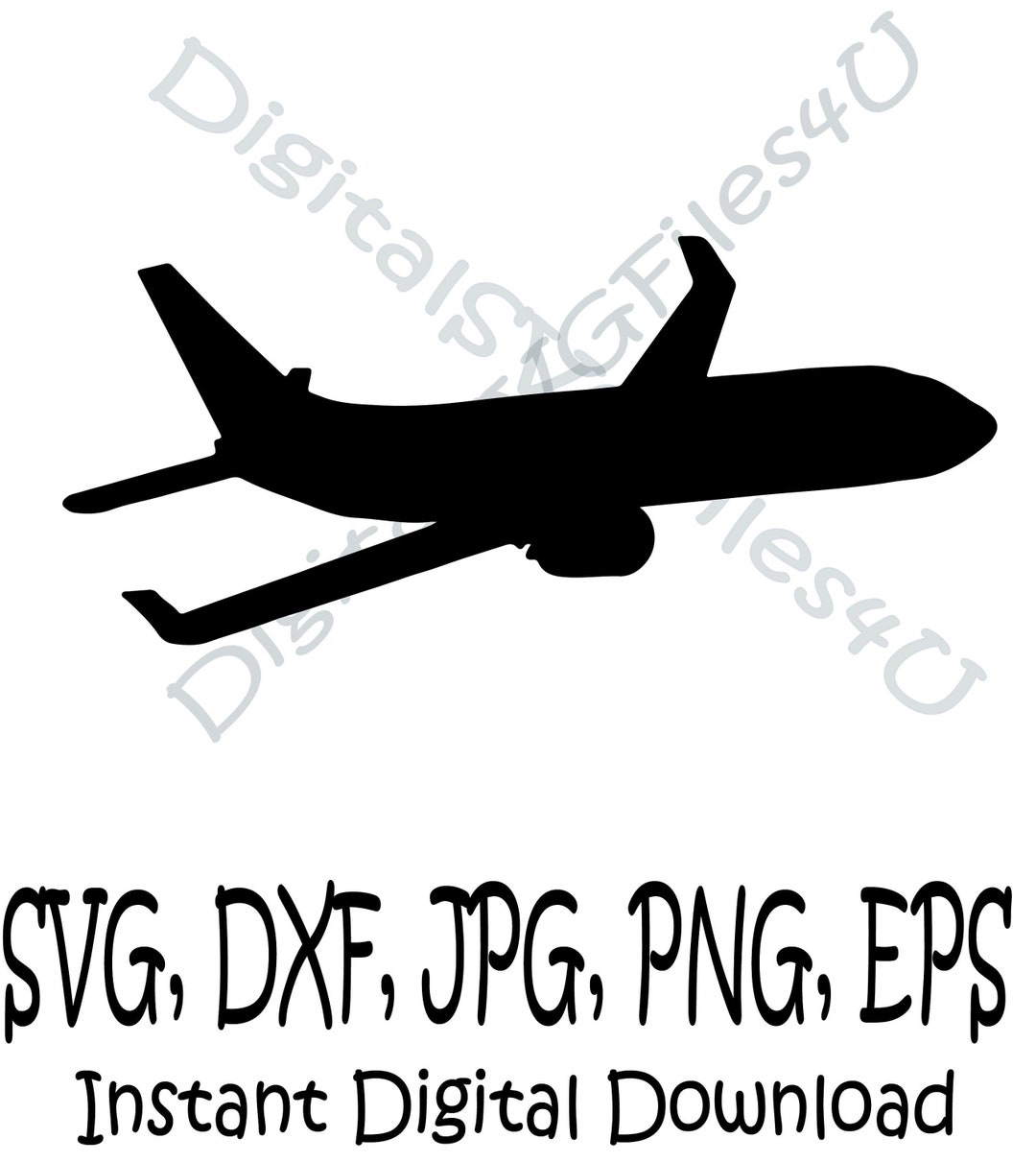 Airplane SVG, Vacation Travel Svg, Plane Ride Svg, Getting to Vacation ...