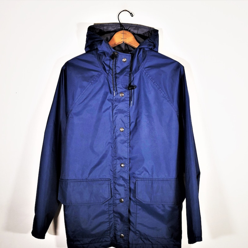 90s Rain Coat Anorak - Etsy