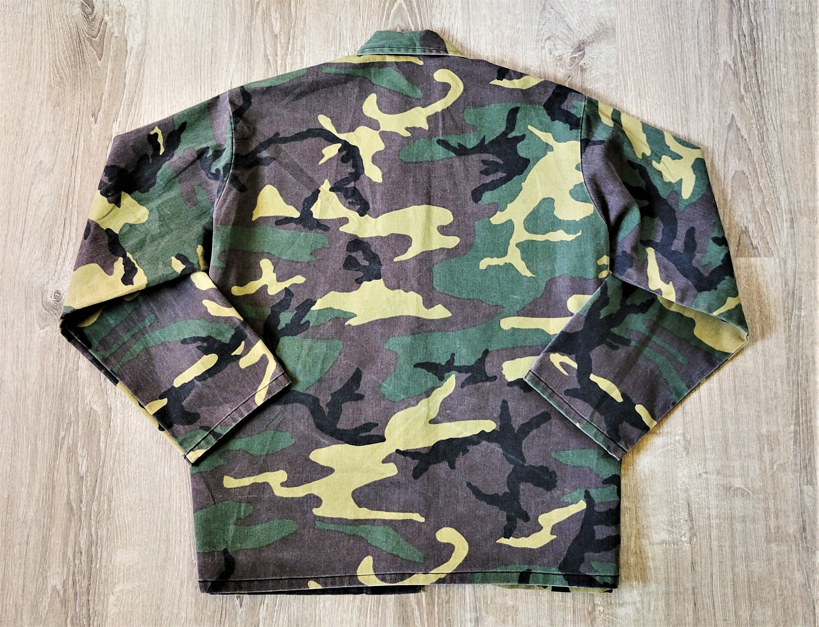 Vintage 80s 90s Liberty Camo Shirt Jacket Vtg Distressed Faded Hunting ...