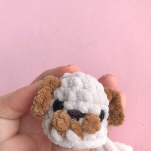 Pamela Pug Low-sew CROCHET PATTERN - Etsy