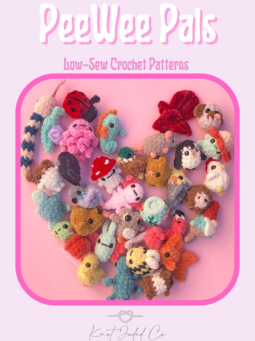 Peewee Pals Pattern Collection CROCHET PATTERNS - Etsy