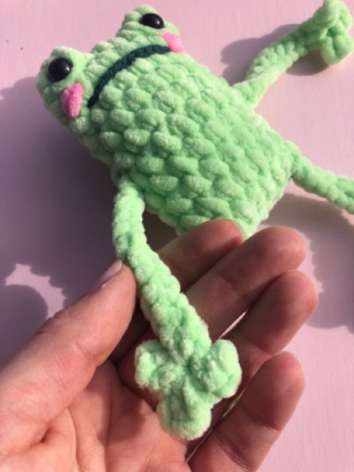 Crochet PATTERN Leggy Froggy - Etsy Australia