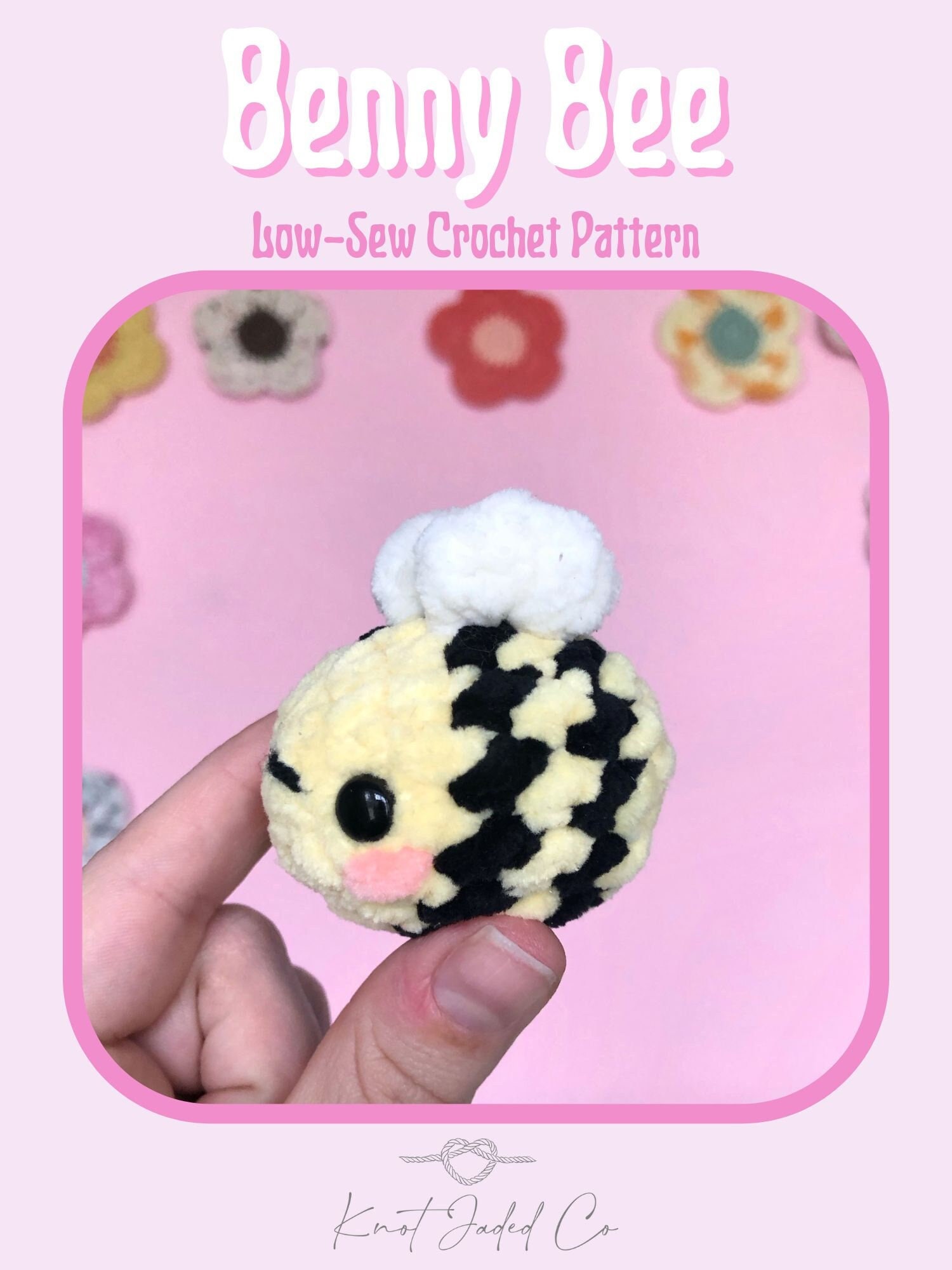 Benny Bee Low-sew CROCHET PATTERN - Etsy