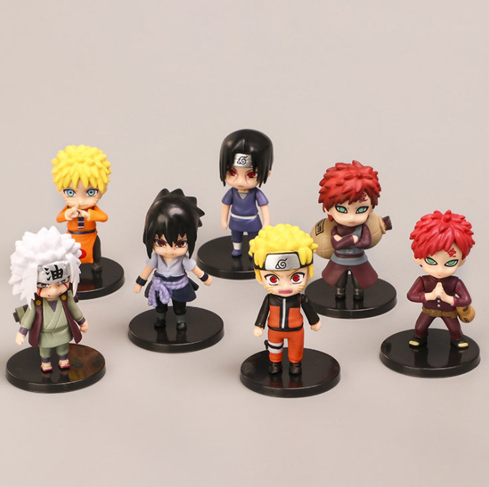 Naruto Figures 12 Anime Model Statue Characters Toy Dolls | Etsy