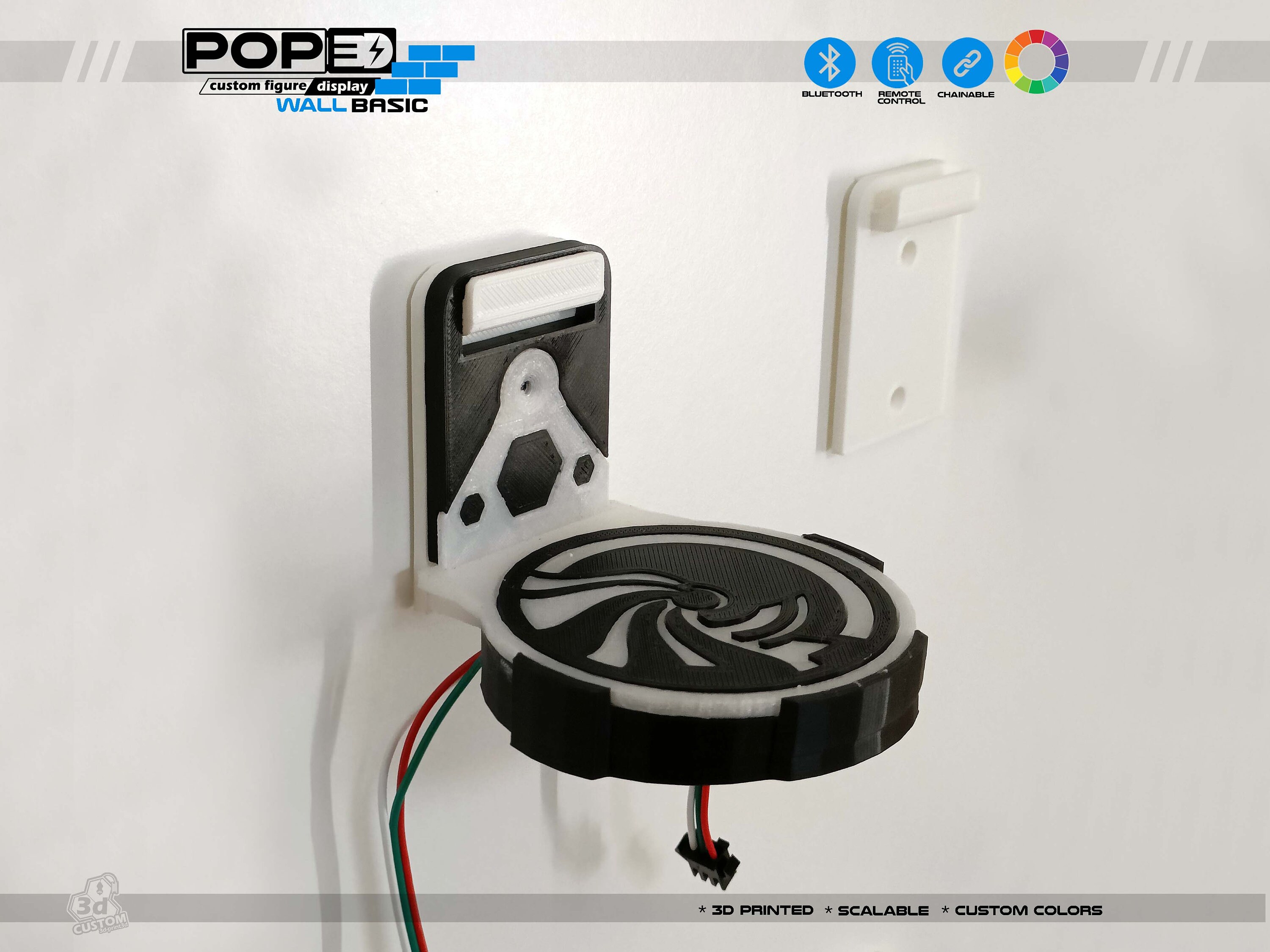 Customizable 3D Printed Action Figure Displays With LED Lighting Funko ...