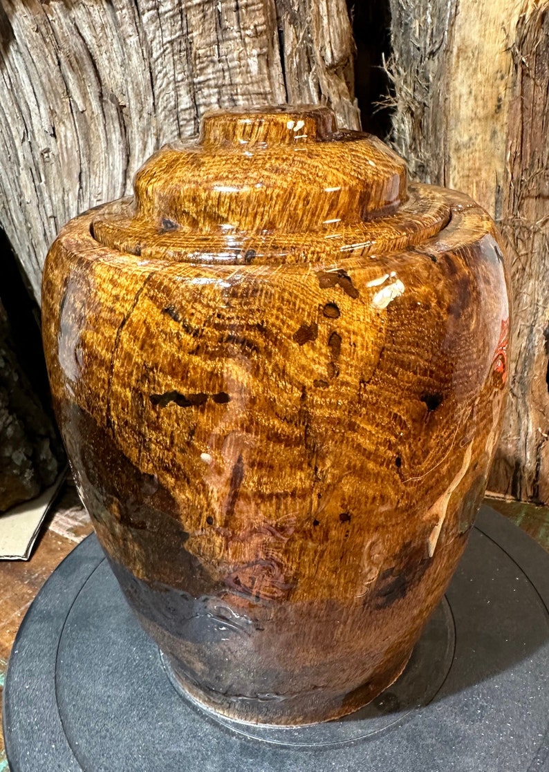 Custom Old Aged Oak Urn - 100LB | A Timeless Tribute. 271524 - Etsy