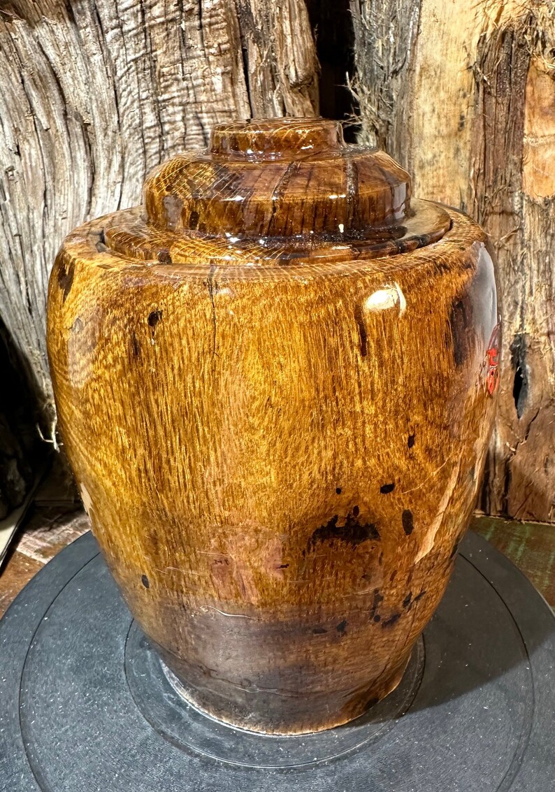 Custom Old Aged Oak Urn - 100LB | A Timeless Tribute. 271524 - Etsy