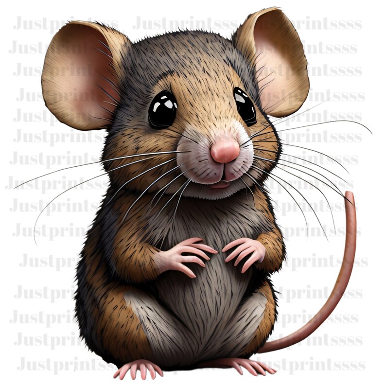 Digital Print PNG Clipart Mice Printing Web Design - Etsy