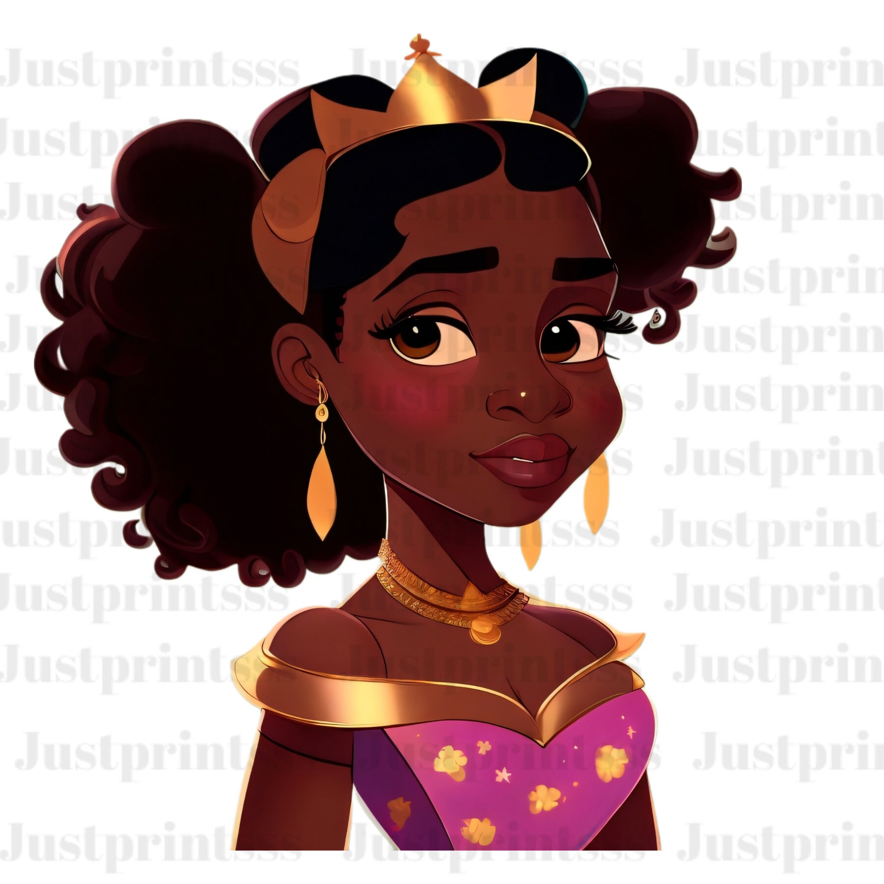 Digital Print PNG Clipart - Cartoon Princess - Printing, Web Design ...