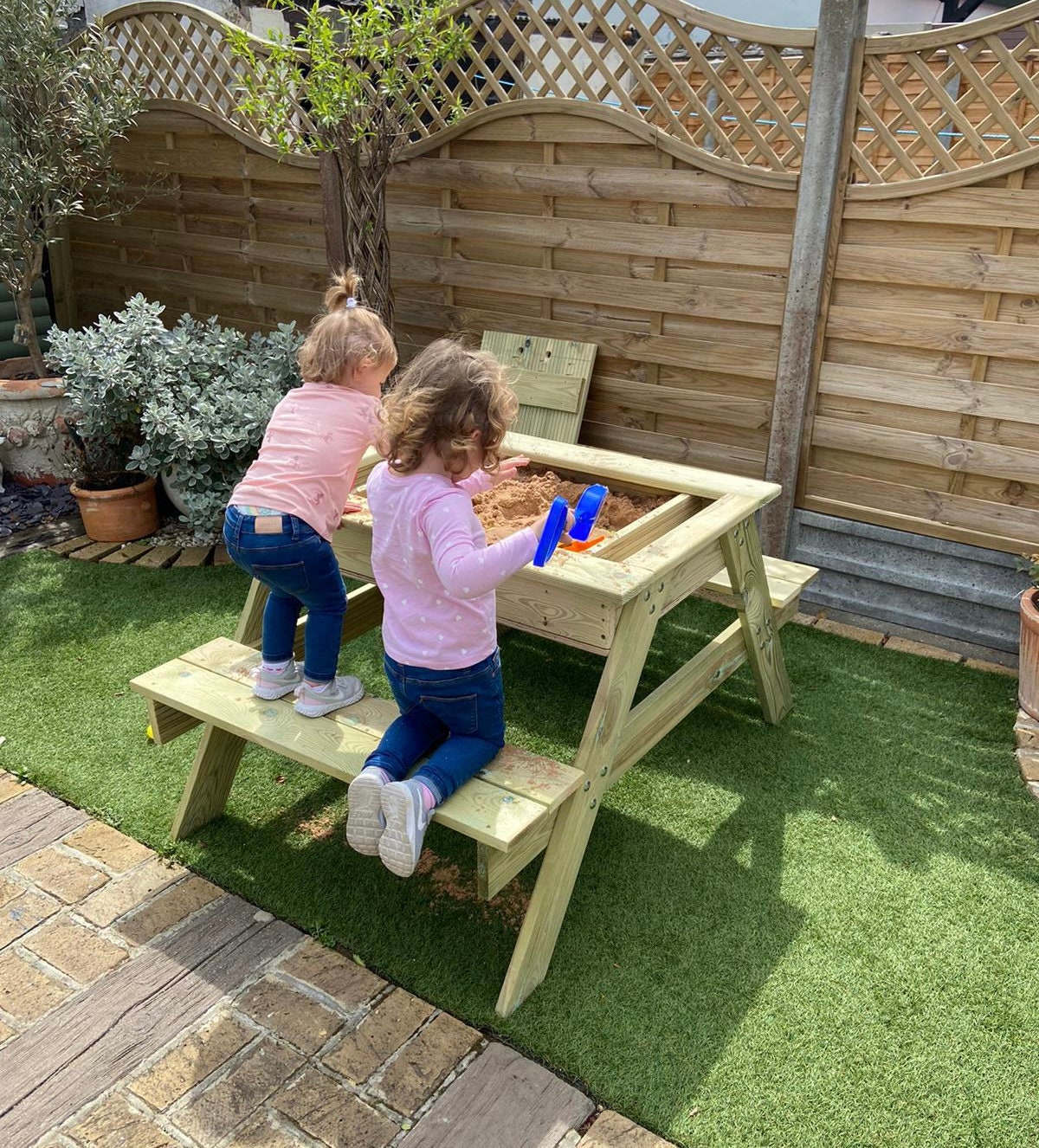 Children's Picnic/sand Pit Table - Etsy UK