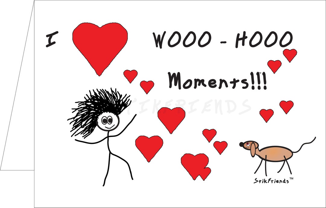 I Love WOOO-HOOO Moments - Etsy