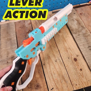 Lever Action Gencomegawerks Xshot Micro Blaster Reshell Type 8 - Etsy