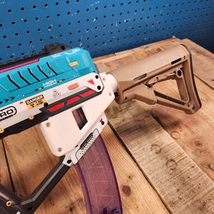 STL - X-shot Pro Fury X Stock Adapter Buffer Nstrike Mod - Etsy