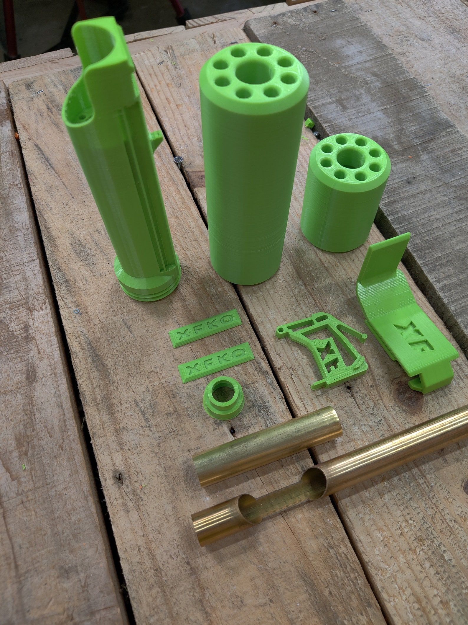 Nerf Knockout Brass Breech Conversion Kit - Etsy